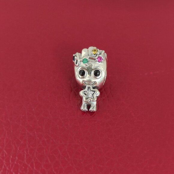 Pandora | Jewelry | Pandora Marvel Groot Star Charm Sterling Silver ...